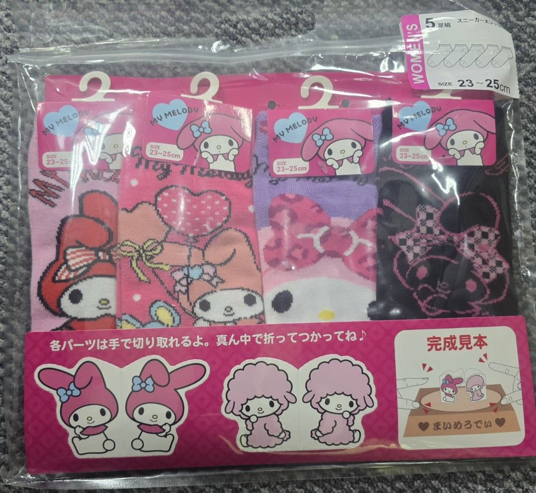 Sanrio Socks Authentic from Japan, Women's Fashion, Watches ...