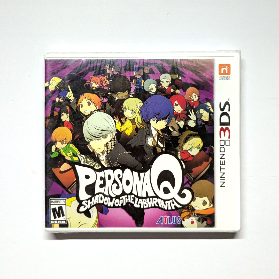 Sealed Persona Q: Shadow of the Labyrinth 3DS Game, Video Gaming, Video ...