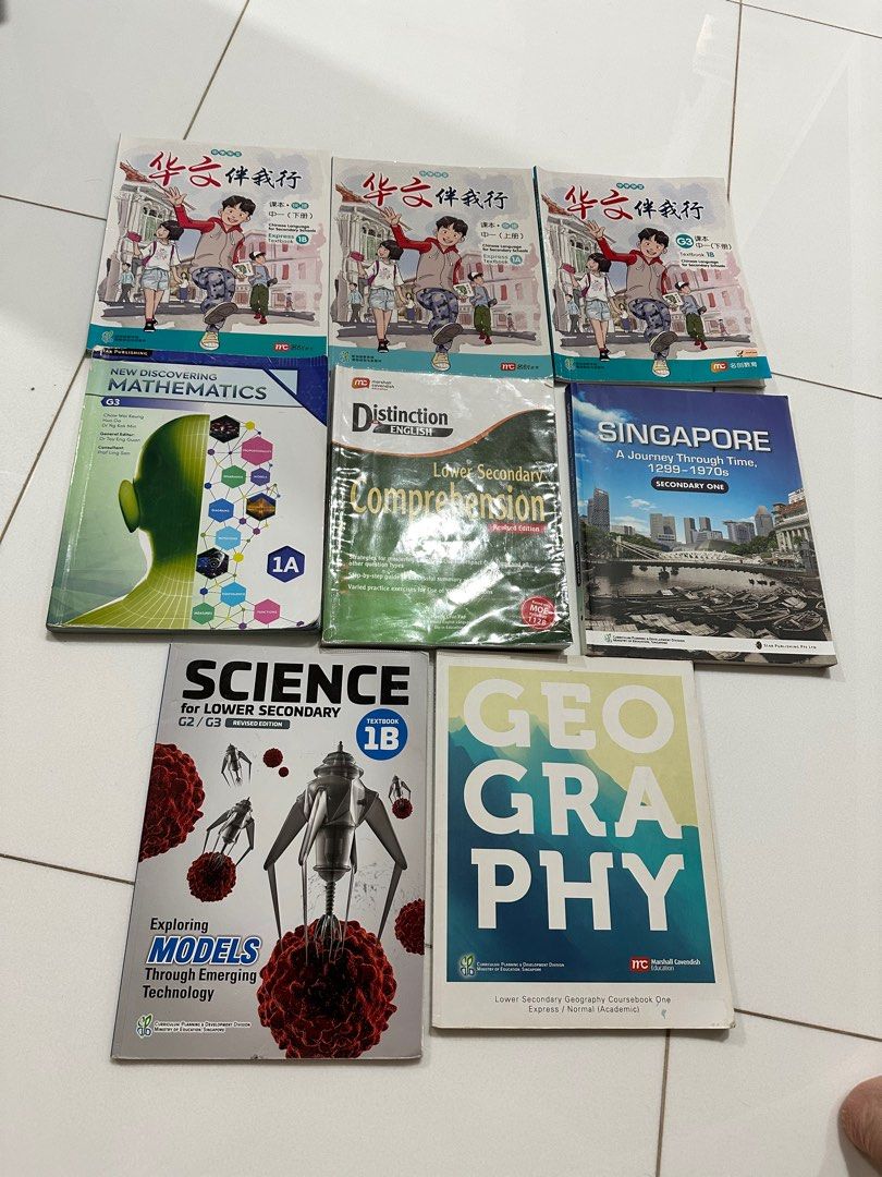 Secondary School Textbooks - Various Subjects, Hobbies & Toys, Books ...
