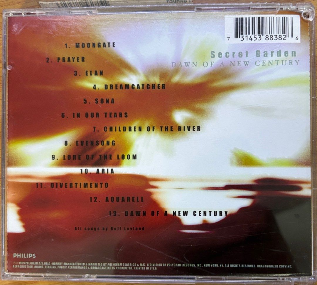 Secret Garden CD (NM-, nice copy. Made in USA), Hobbies & Toys, Music ...