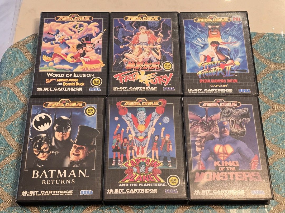 SEGA Megadrive | Asian Version Games, Video Gaming, Video Games, Others ...