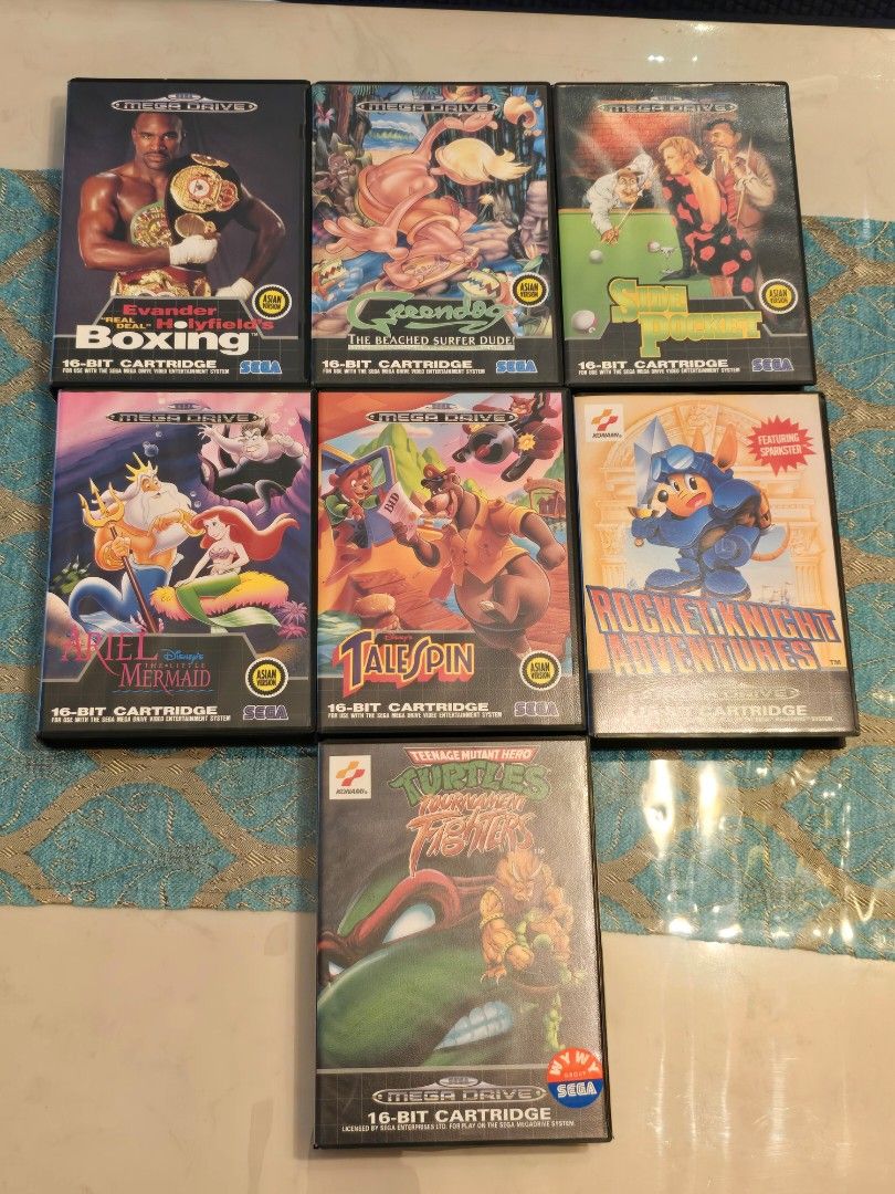 Sega Megadrive | Asian Version Games, Video Gaming, Video Games, Others ...