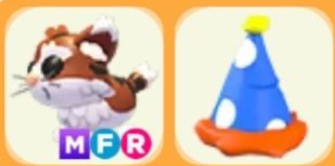 SELLING ADOPT ME MEGA MUNCHKIN AND 2022 BIRTHDAY HAT PET WEAR, Video ...