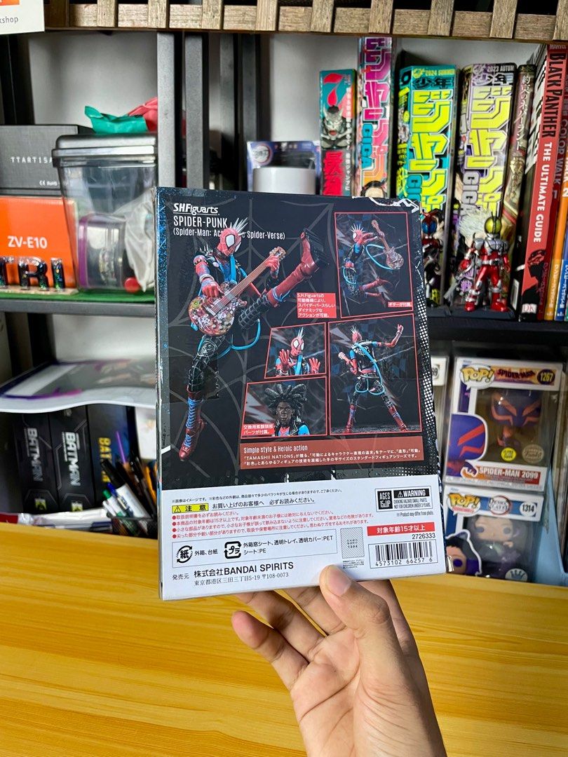 SHF SPIDER PUNK‼️ - (MARVEL, SHF, SKC, REVOLTECH, SPIDERMAN), Hobbies ...