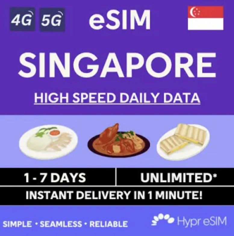 Singapore eSIM - High Speed Data, Mobile Phones & Gadgets, Mobile ...