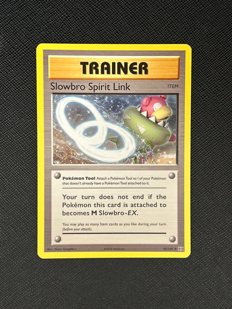 Slowbro Spirit Link XY Evolutions English Pokemon Card, Hobbies & Toys ...