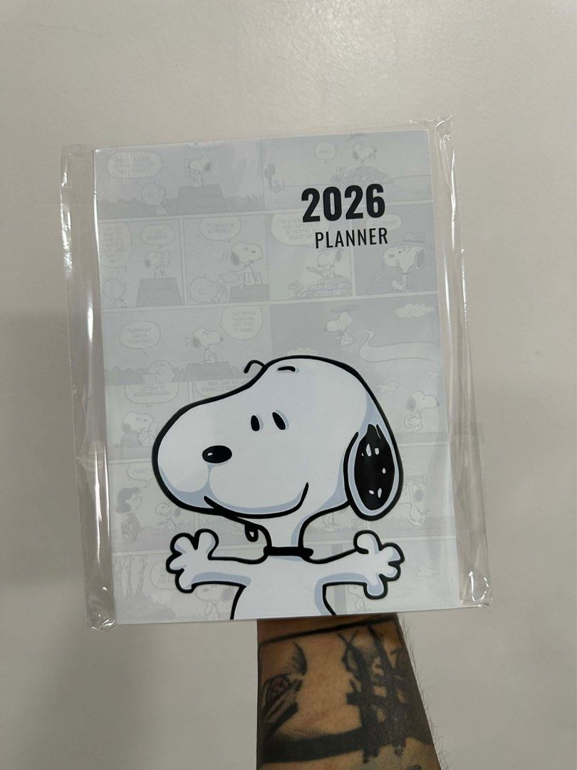 Snoopy 2026 Planner, Hobbies & Toys, Stationary & Craft, Stationery ...