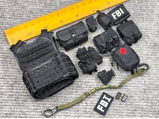 SOLDIER STORY 062 FBI CIRG - Shotgun Set, Hobbies & Toys, Toys & Games ...