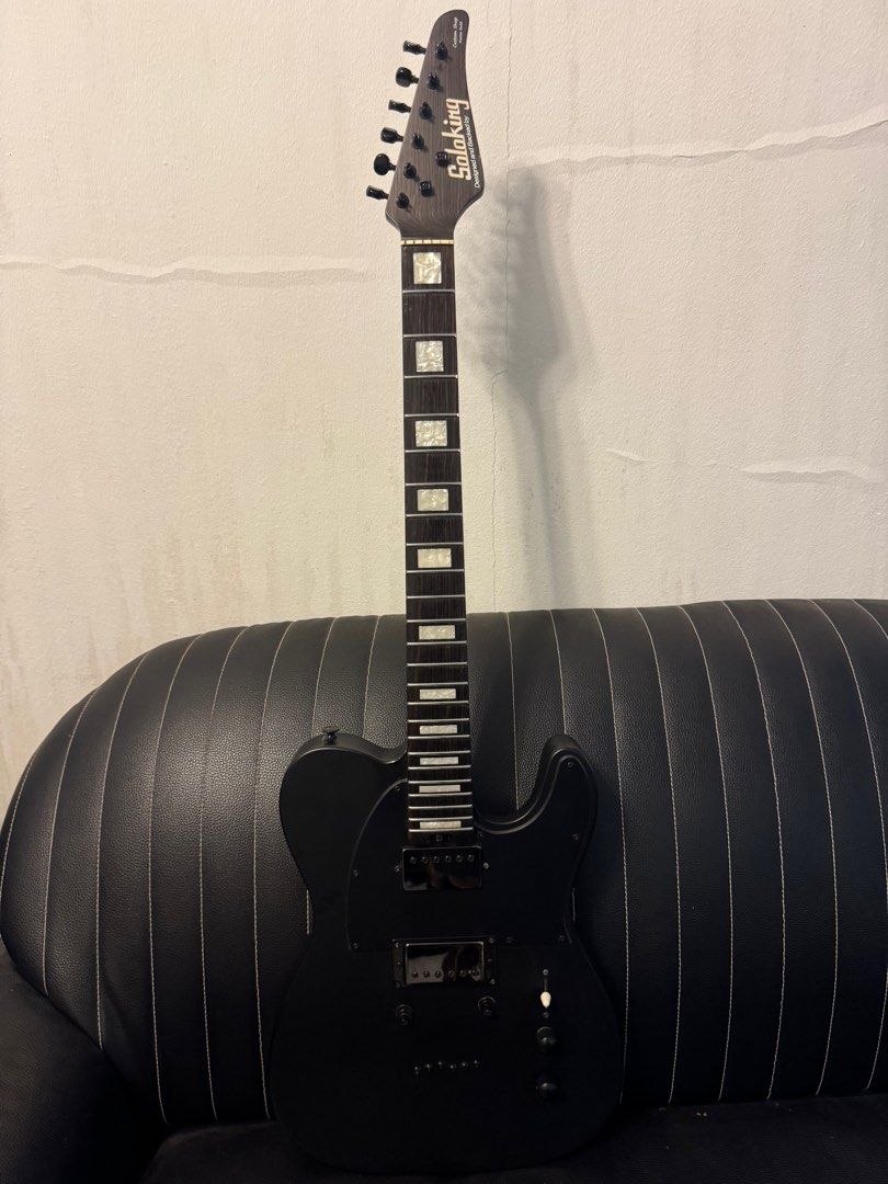 Soloking Modern Telecaster HH Electric Guitar, Hobbies & Toys, Musical ...
