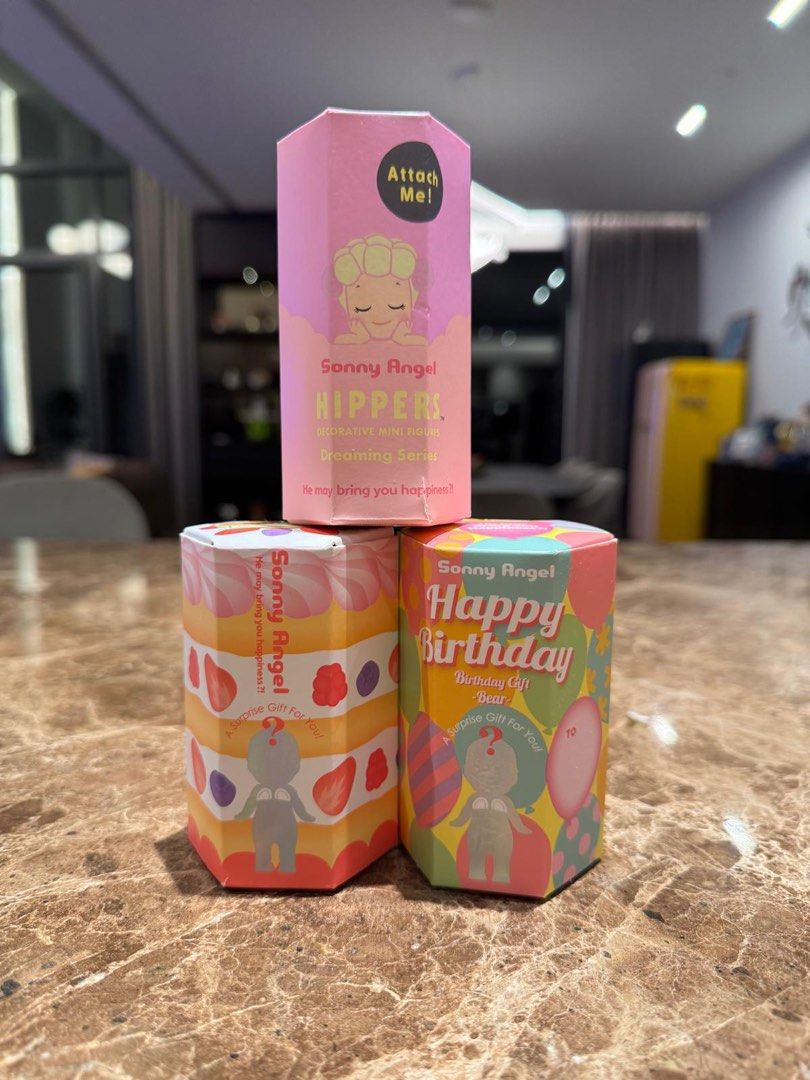 Sonny Angel Hippers, Birthday & Cake Series, Hobbies & Toys, Toys ...
