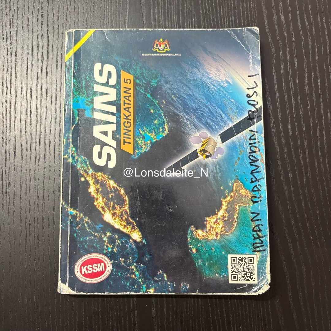 SPM Form 5 Buku Teks Sains, Hobbies & Toys, Books & Magazines ...