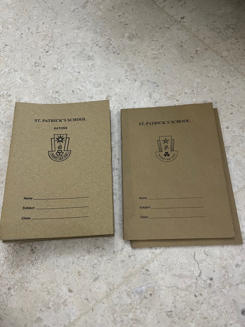 St Patrick’s School exercise book, Hobbies & Toys, Books & Magazines ...