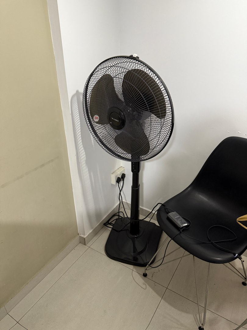 Standing Fan - Black, Furniture & Home Living, Lighting & Fans, Fans on ...