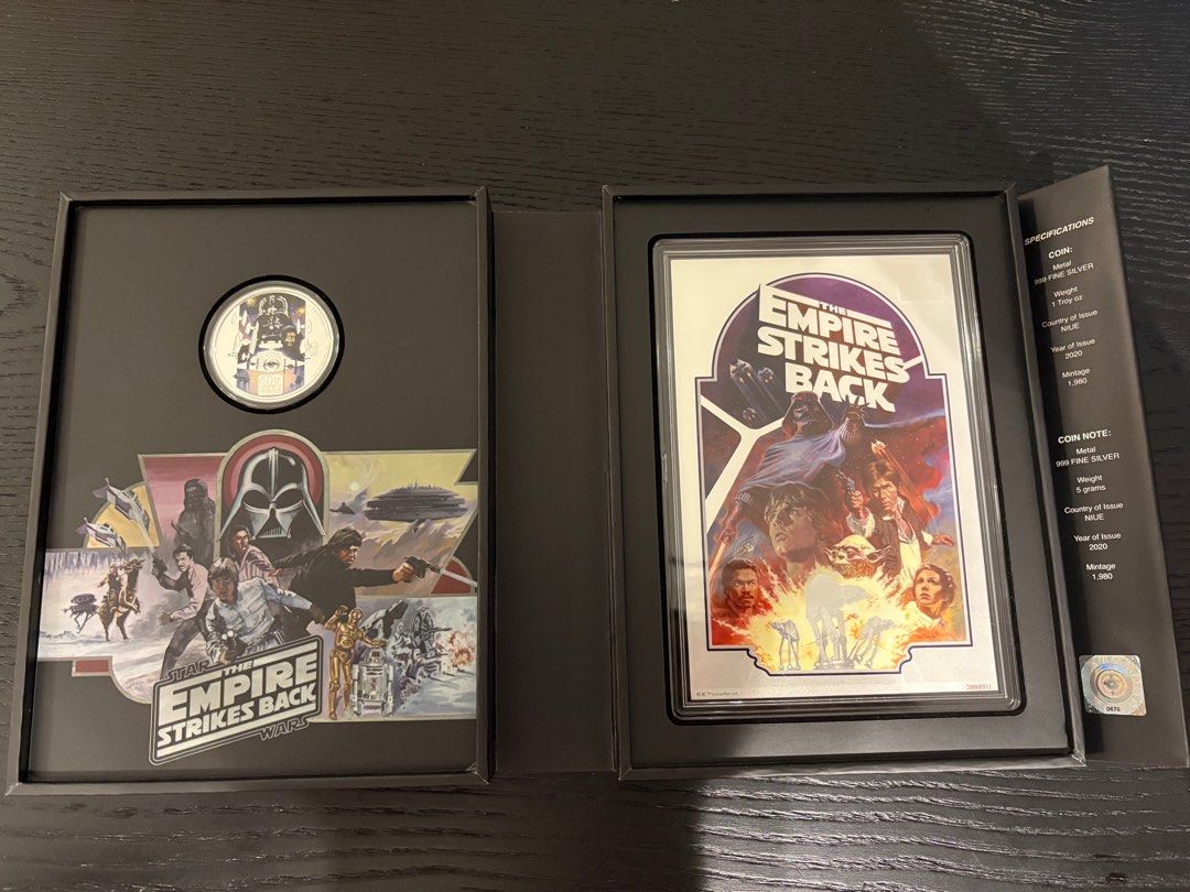 Star Wars: The Empire Strikes Back Silver Coin Set, Hobbies & Toys ...