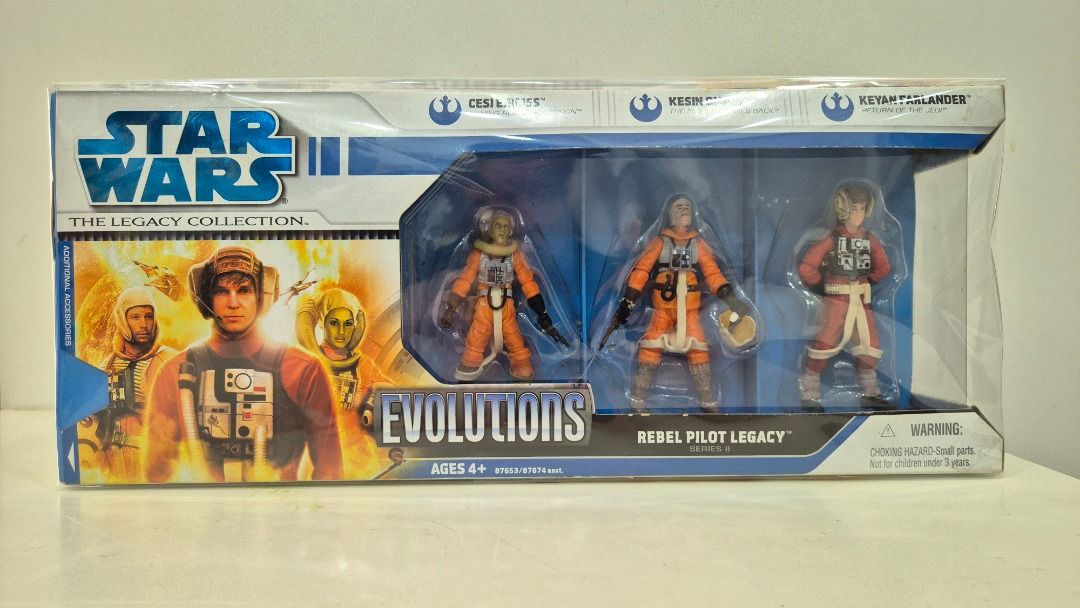 Star Wars The Legacy Collection Rebel Pilot Legacy, Hobbies & Toys ...