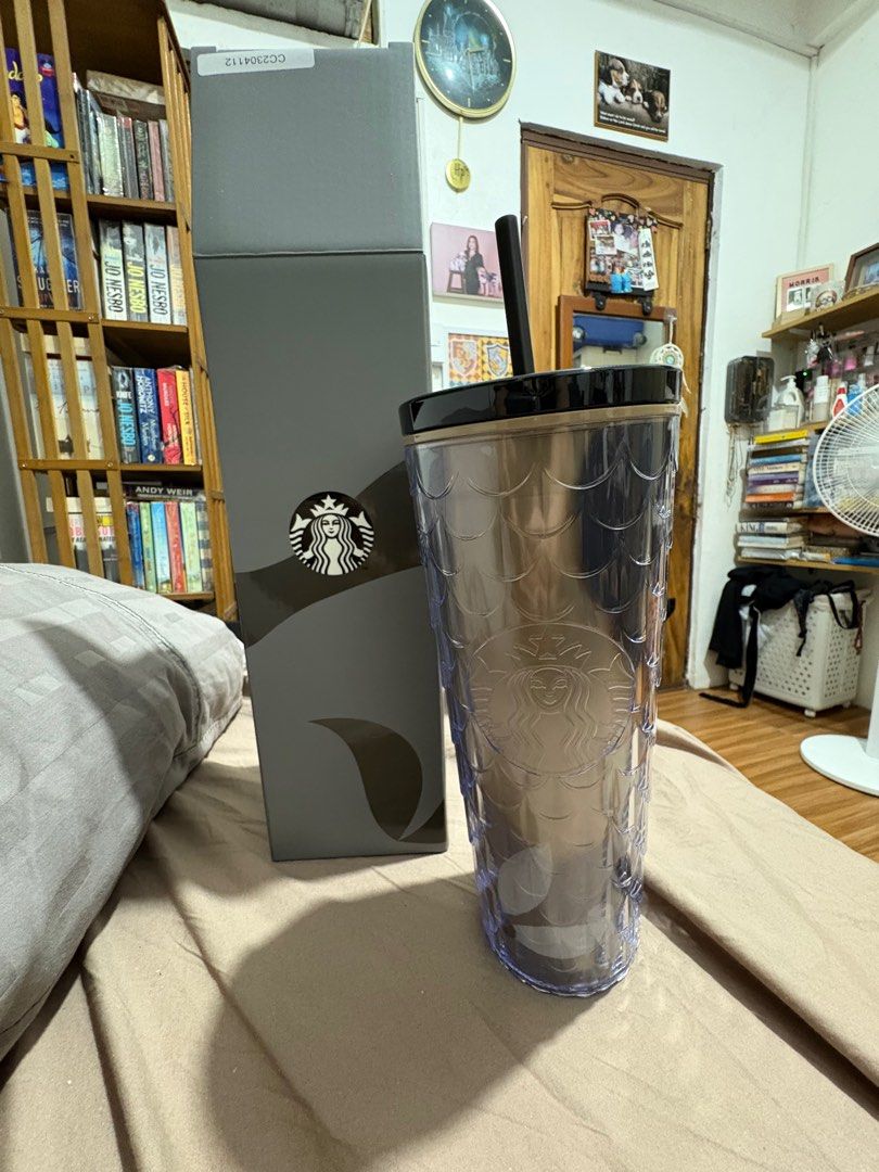 Starbucks Traditions 2026 Charcoal 24oz Cold Cup, Furniture & Home ...