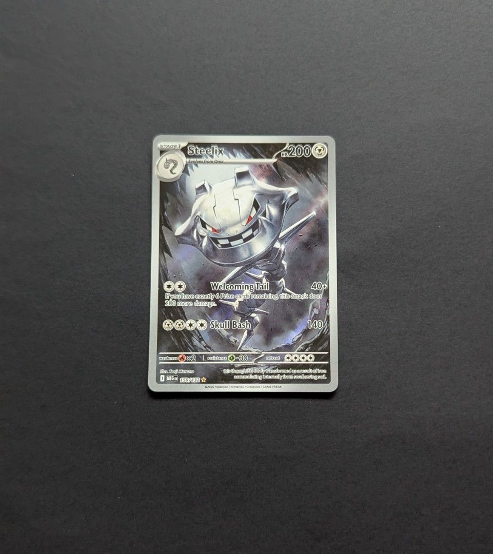 Steelix IR Mega Evolution Pokemon Card Tcg, Hobbies & Toys, Toys ...