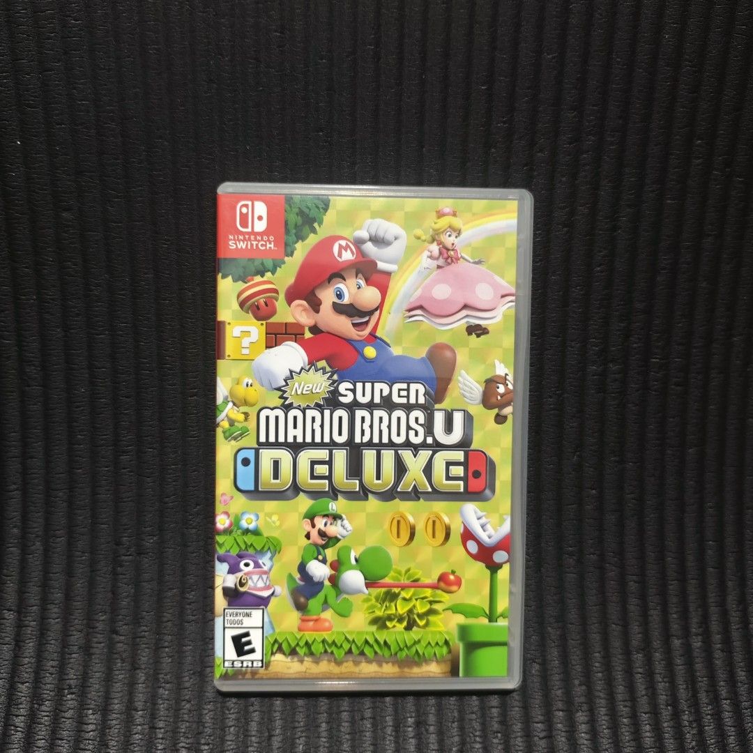 Super Mario Bros U Deluxe Switch Game, Video Gaming, Video Games ...