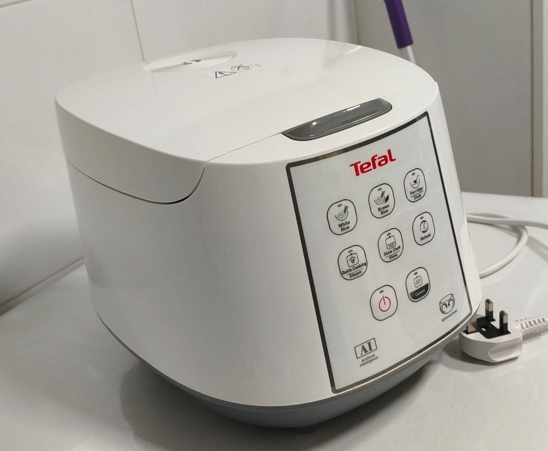 Tefal AI Rice Cooker (10-Cup Capacity), TV & Home Appliances, Kitchen ...