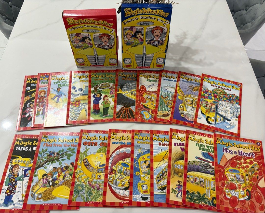 The Magic School Bus Science Reader Books Set, Hobbies & Toys, Books ...