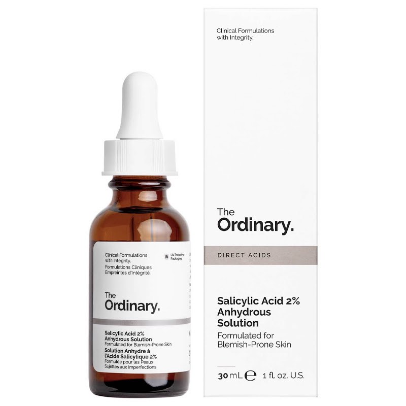 The Ordinary Salicylic Acid 2% Anhydrous Solution, Beauty & Personal ...