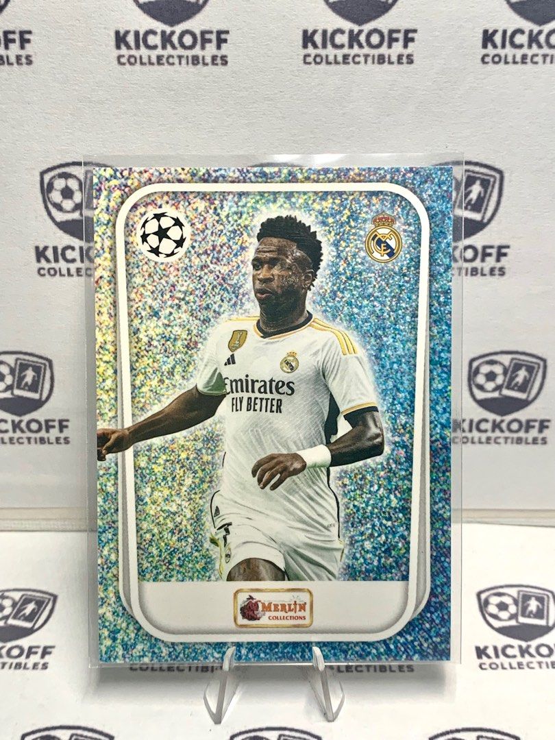 Topps Merlin Vinicius Junior, Hobbies & Toys, Toys & Games on Carousell