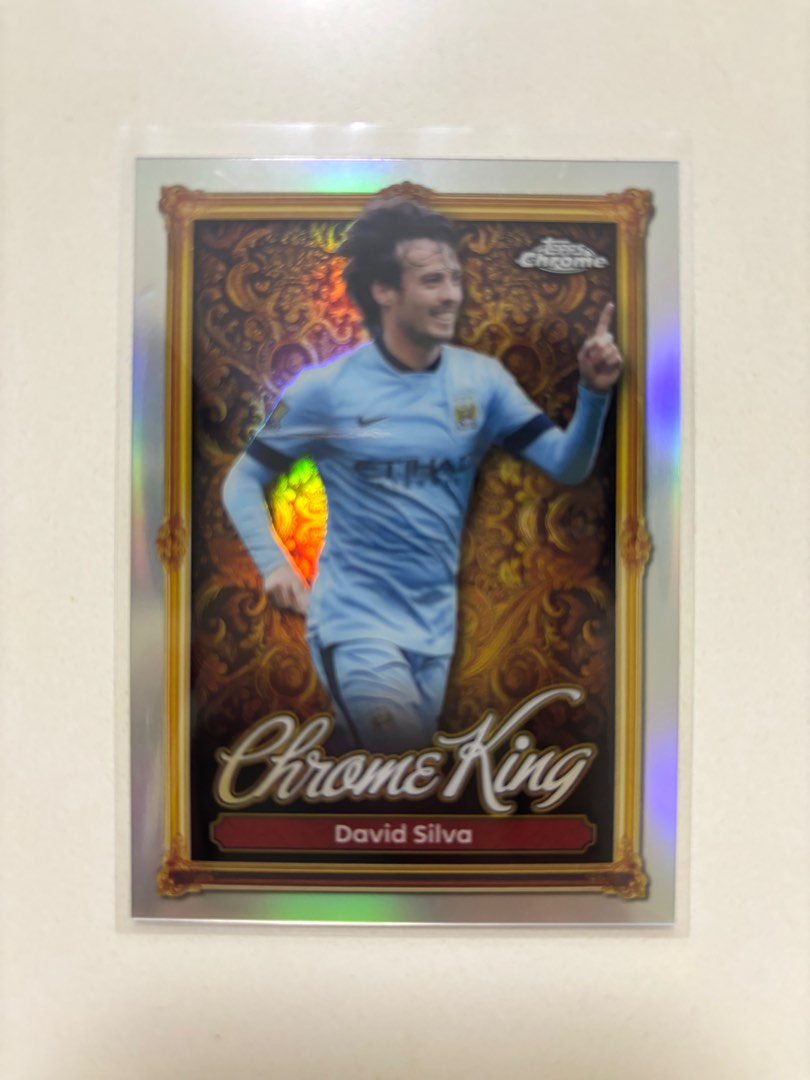 Topps PL 2026 - Chrome King David Silva, Hobbies & Toys, Toys & Games ...