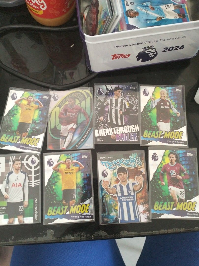 Topps Premier League Trading Cards 2026 - Various, Hobbies & Toys, Toys ...