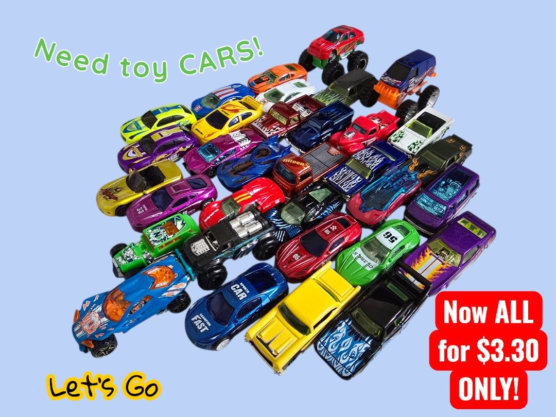 Toy Cars Bundle - Assorted Models, Hobbies & Toys, Toys & Games on ...