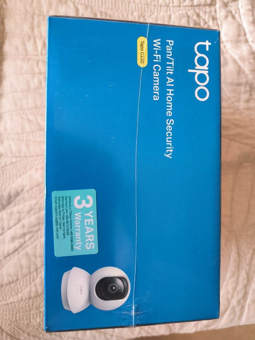 TP-Link Tapo C230 Pan/Tilt Wi-Fi Camera, Furniture & Home Living ...