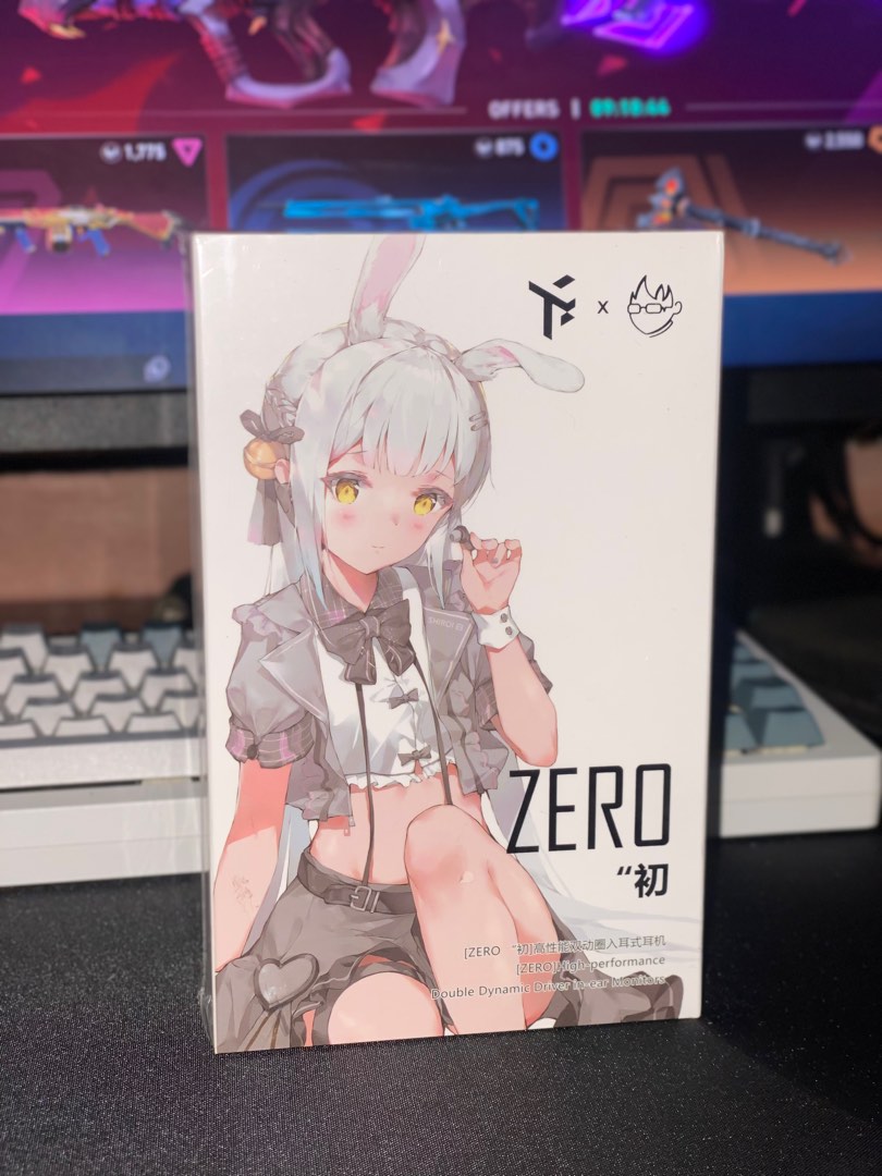 Truthear x Crinacle ZERO Blue V1 in-ear monitors (IEMs), Audio ...