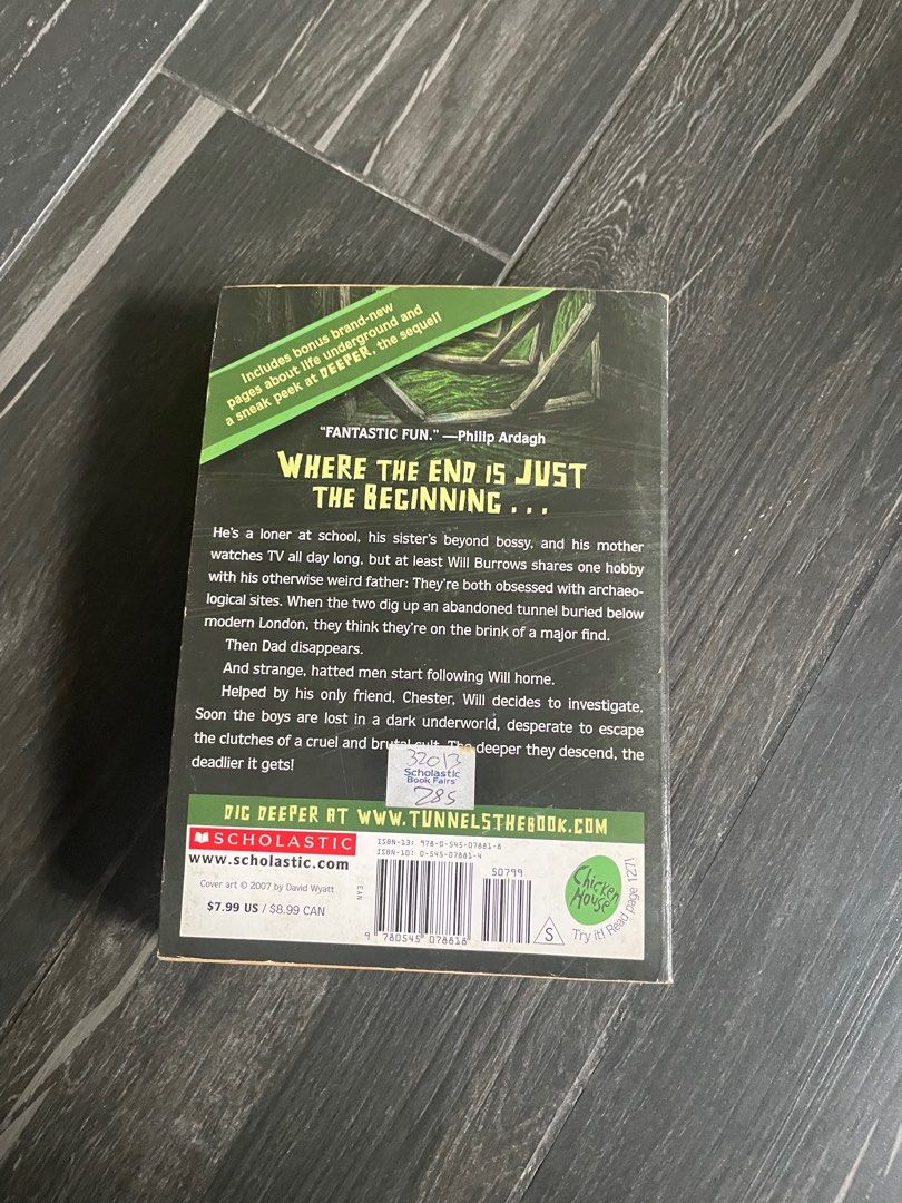 Tunnels by Roderick Gordon and Brian Williams, Hobbies & Toys, Books ...