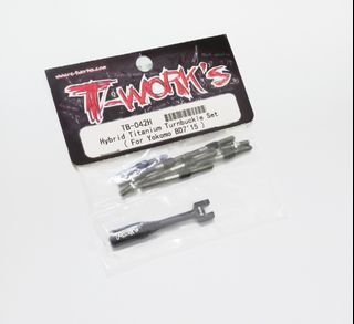 T-Works Hybrid Titanium Turnbuckle Set for Xray XB4, Hobbies & Toys ...