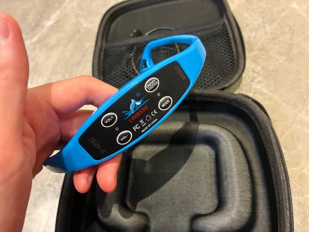 Underwater Bone Conduction Headphones set, Audio, Headphones & Headsets ...