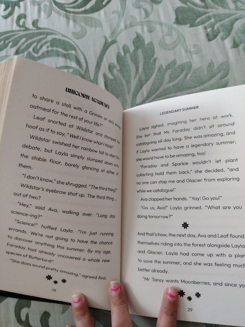 Unicorn Academy: Legendary Summer Book, Hobbies & Toys, Books ...