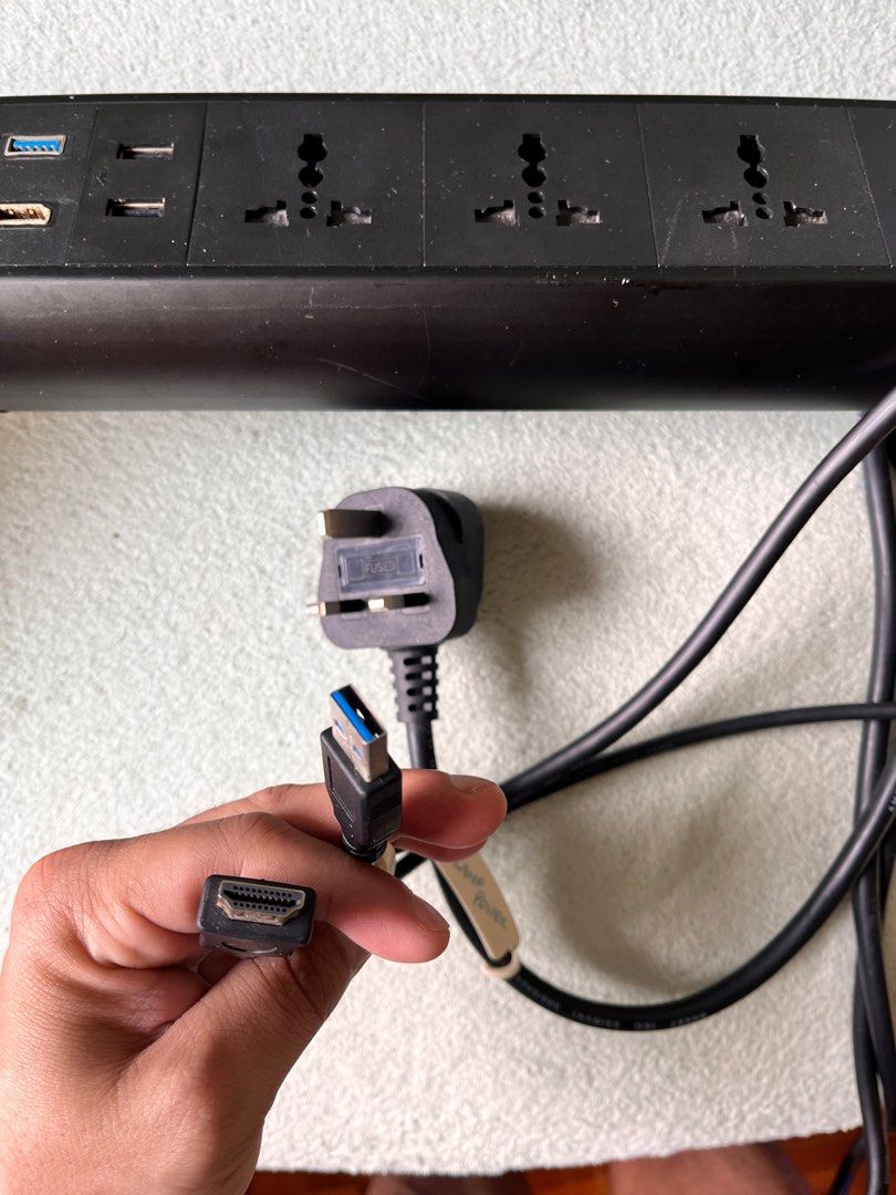 Universal USB, HDMI power clamp, Computers & Tech, Parts & Accessories ...