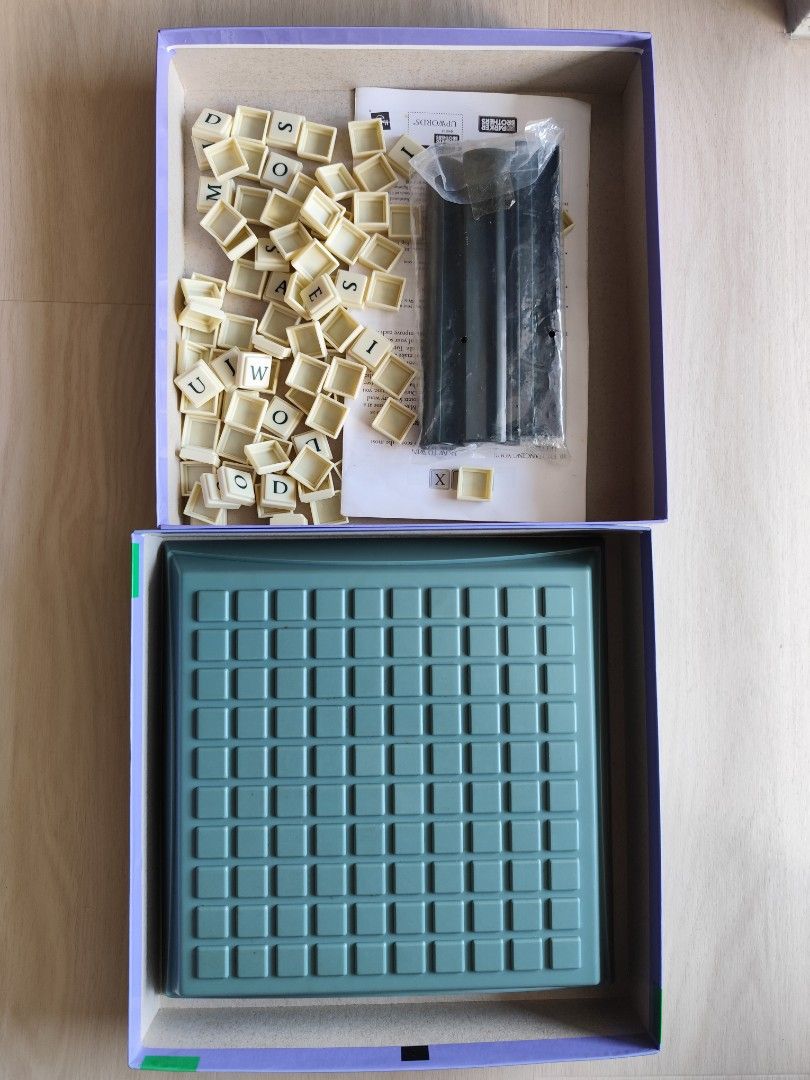 Upwords, Wording Board Game, Hobbies & Toys, Toys & Games on Carousell