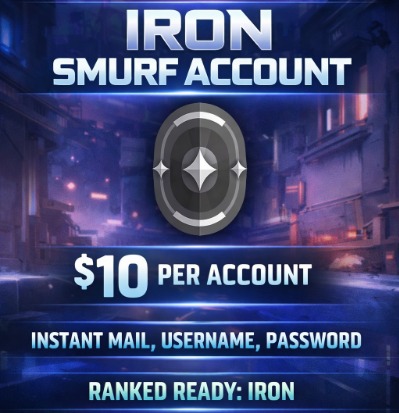 Valorant accounts Smurf accounts iron, Video Gaming, Gaming Accessories ...