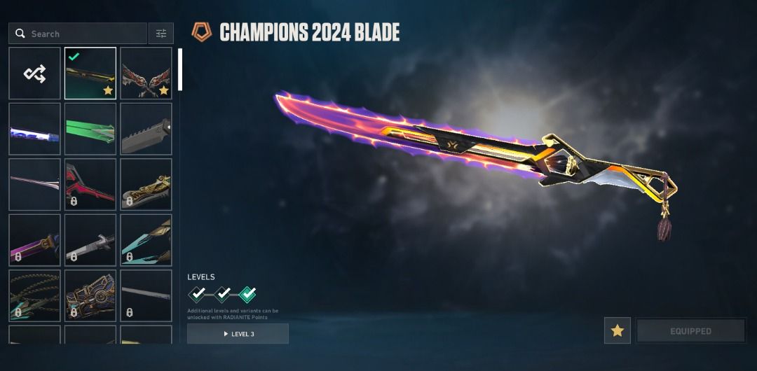 Valorant Champions 2024 Blade, Video Gaming, Video Games, Others on ...