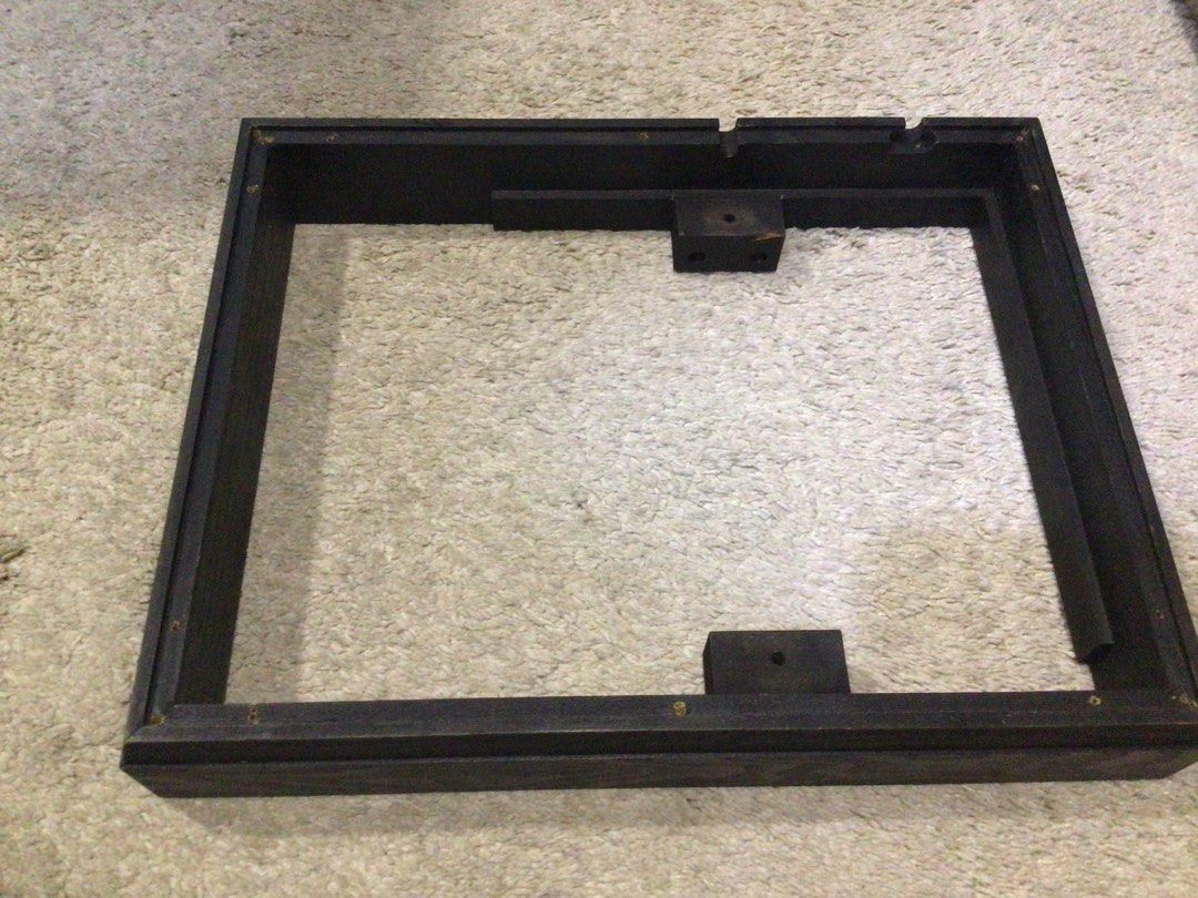 Vintage Turntable Plinth - Black Linn LP12, Audio, Other Audio ...