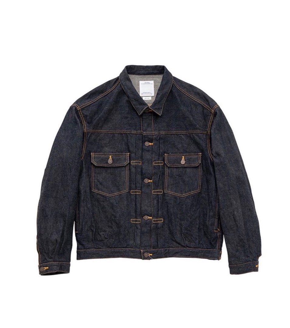 Visvim Denim Jacket 101XX Mud OD, Men's Fashion, Coats, Jackets and ...