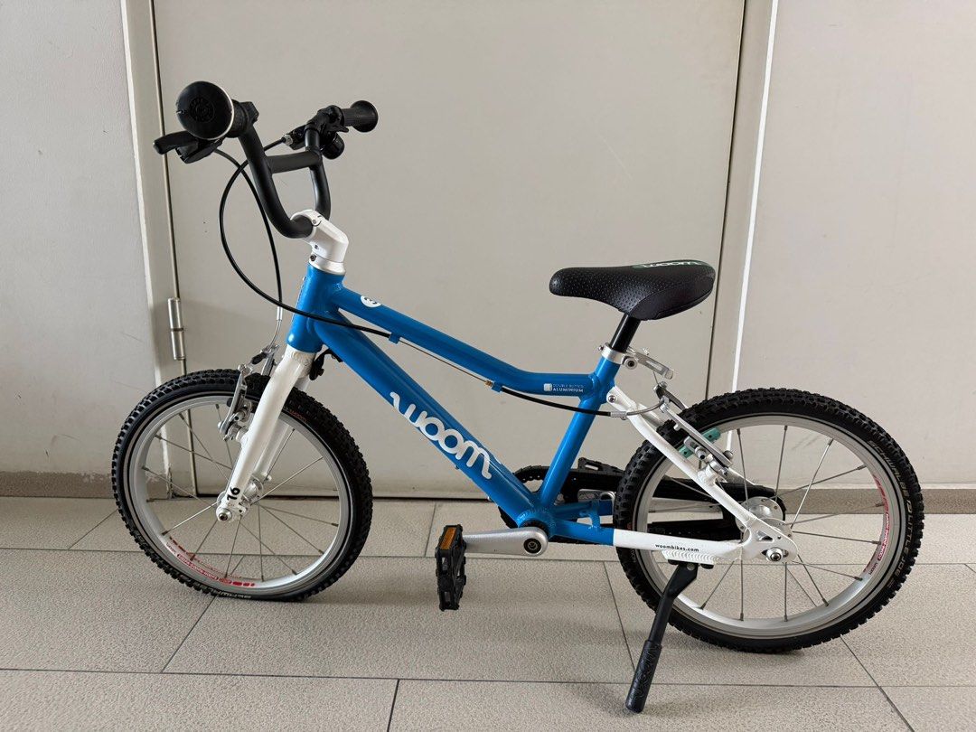 Woom 3 16-inch Kids' Bike - Blue, Sports Equipment, Bicycles & Parts ...