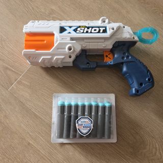 2 Zuru MK3 X Shot Dart + 4 darts, Hobbies & Toys, Toys & Games on Carousell