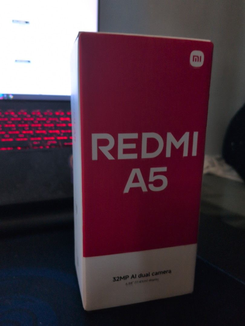 Xiaomi Redmi A5 128GB Midnight Black, Mobile Phones & Gadgets, Mobile ...