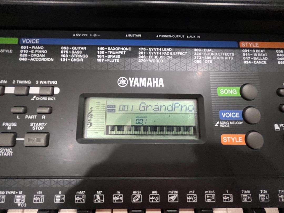 Yamaha PSR-E253 Digital Keyboard / piano with Stand, Hobbies & Toys ...