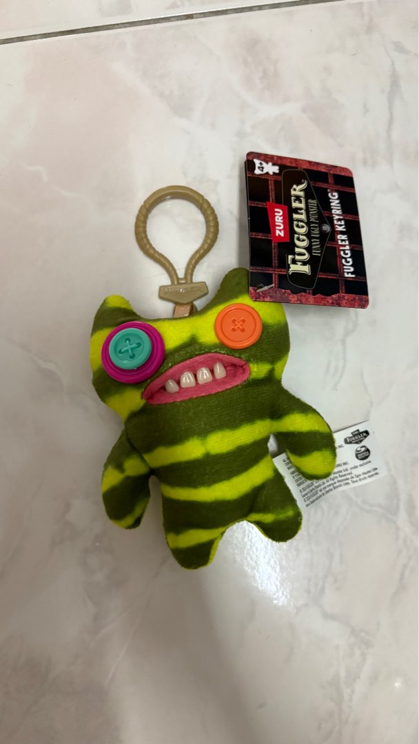 ZURU Fuggler Funny Ugly Monster Keychain, Hobbies & Toys, Toys & Games ...