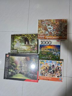 4x Djeco Puzzles - 54 pieces each, Hobbies & Toys, Toys & Games on ...