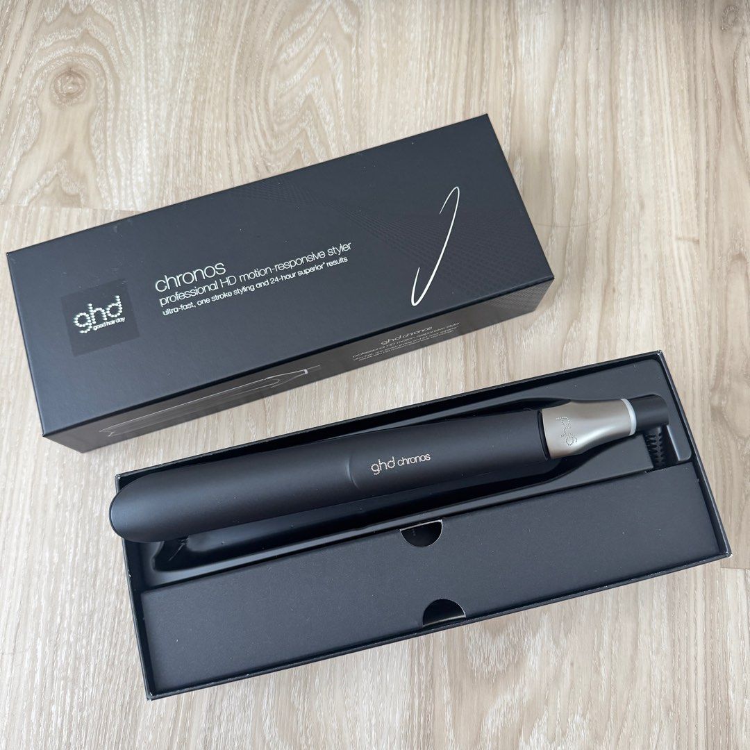 100% Authentic GHD Chronos Hair Straightener Professional HD Motion ...