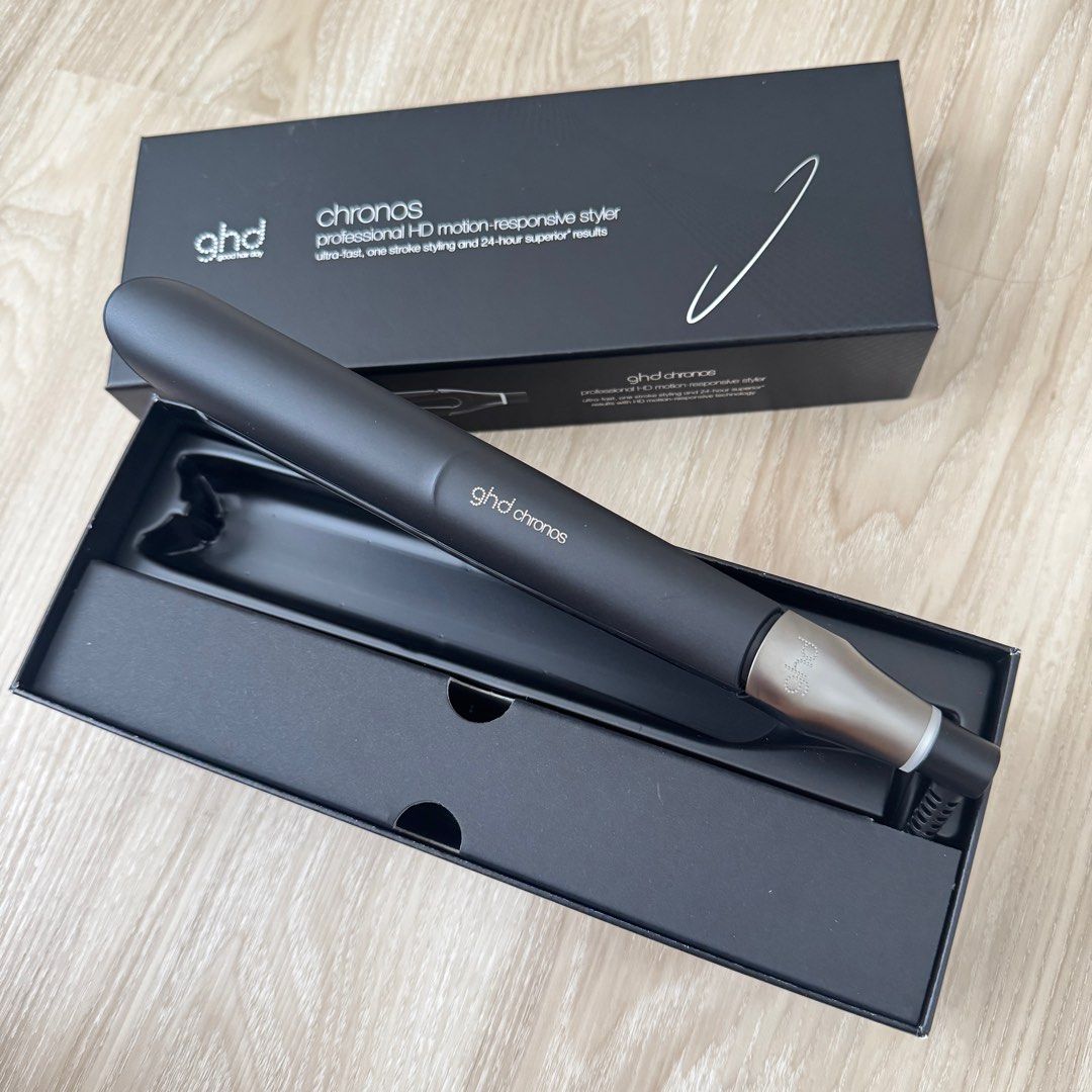 100% Authentic GHD Chronos Hair Straightener Professional HD Motion ...