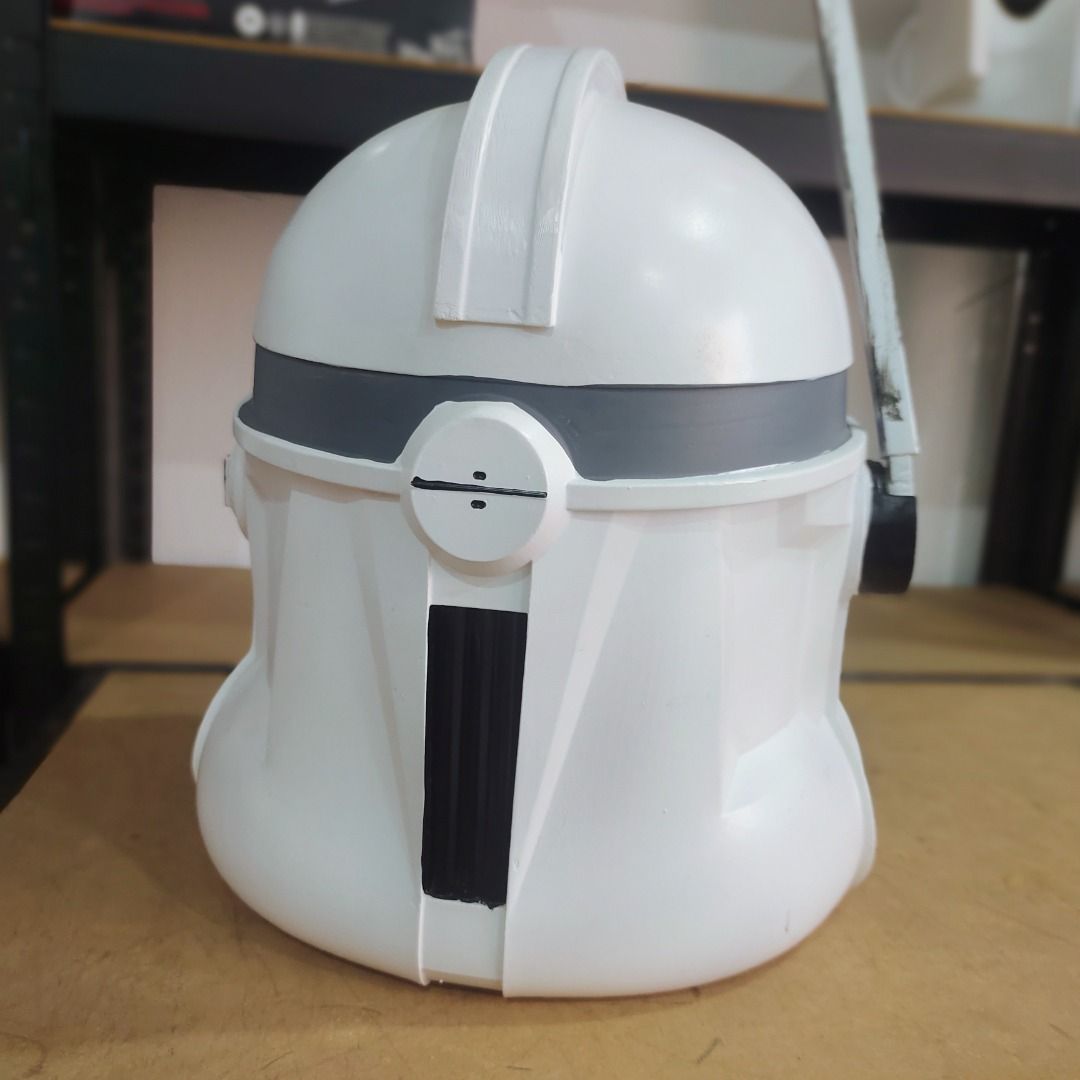 1/1 CAPTAIN REX HELMET STARWARS CLONE WARS MOVIE COSPLAY PROP FIGURE ...